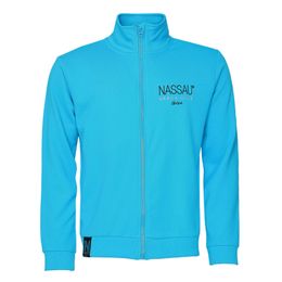 NASSAU BEACH Herren Sweatjacke "NB231031", blau, Gr. M, 60% Baumwolle / 40% Polyester, Sweatjacken
