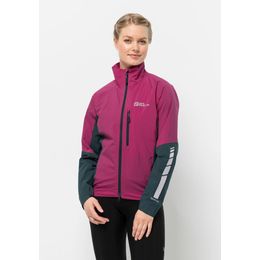 Jack Wolfskin Damen Fahrradjacke "MOROBBIA 2.5L JKT W", pink, Gr. XS, OBERSTOFF 100% POLYESTER FUTTER 100% POLYESTER, Jacken