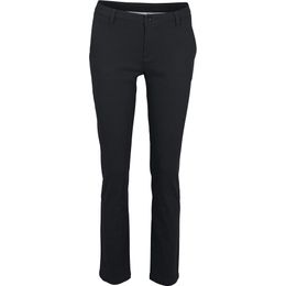 Heine Damen Röhrenhose, schwarz, Gr. 38, unifarben, 98% Baumwolle, 2% Elasthan, Hosen