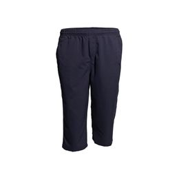 Damen Stoffhose, blau, Gr. 5XL, Ahorn Sportswear, unifarben, 100% Polyester, Hosen, in 3/4-L&auml;nge