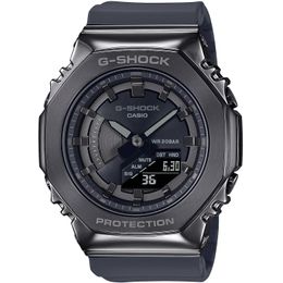 Chronograph Casio G-SHOCK "GM-S2100B-8AER" Armbanduhren grau Damen Quarzuhr, Armbanduhr, Damen, Herren, digital, bis 20 bar wasserdicht