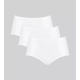 Sloggi - Midi - White 0048 - Sloggi / Microfibre - Unterwäsche für Frauen