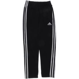 Adidas Herren Stoffhose, schwarz, Gr. 128