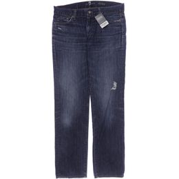 7 For All Mankind Herren Jeans, marineblau, Gr. 33