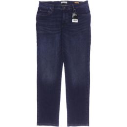 Bugatti Herren Jeans, marineblau, Gr. 34