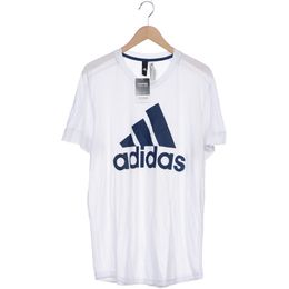 Adidas Herren T-Shirt, weiß, Gr. 52