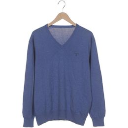 Gant Herren Pullover, blau, Gr. 54