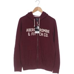 Abercrombie & Fitch Abercrombie & Fitch Herren Kapuzenpullover, bordeaux, Gr. 46