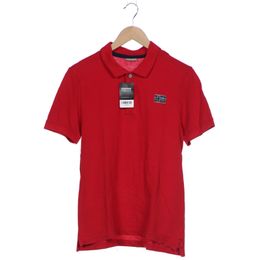 Napapijri Herren Poloshirt, rot, Gr. 46