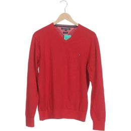 Tommy Hilfiger Herren Pullover, rot, Gr. 48