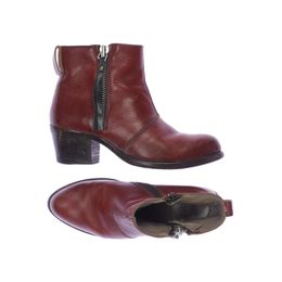 Moma Damen Stiefelette, rot, Gr. 37