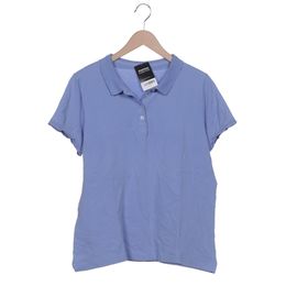 LANDS' END Lands End Damen Poloshirt, blau, Gr. 42