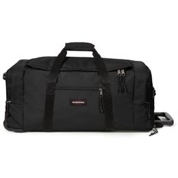 Weichgepäck-Trolley Eastpak "Leatherface L +" Gr. B/H/T: 36,5 cm x 86,5 cm x 38 cm 104 l, schwarz Koffer mit ausreichend Platz