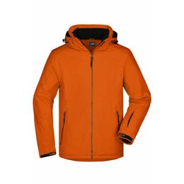 James Nicholson Wintersport Jacke Herren JN1054 Gr. l dark-orange - James&nicholson