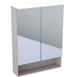 Geberit Acanto Spiegelschrank 500644002 Mystic Eiche, 59,5x83x21,5cm, mit LED