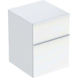 Geberit iCon Seitenschrank 502315011 45x60x47,6cm, 2 Schubladen, weiß/lackiert hochglänzend