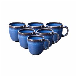 like. by Villeroy & Boch Kaffeetassen Lave 190 ml 6er Set