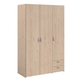 Parisot Kleiderschrank 3-türig "Daily 12" Jackson-Eiche