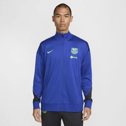 FC Barcelona Strike Third Nike Dri-FIT Fußball-Trainingsanzug aus Strickmaterial (Herren) - Blau