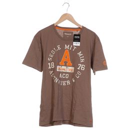 Adenauer & Co Herren T-Shirt, braun, Gr. 52