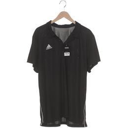 Adidas Herren Poloshirt, schwarz, Gr. 56