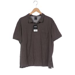 OLYMP Herren Poloshirt, grau, Gr. 58