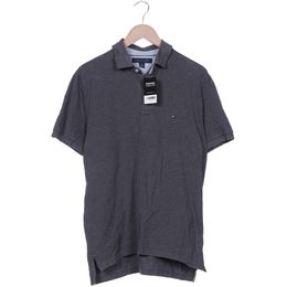 Tommy Hilfiger Herren Poloshirt, grau, Gr. 48