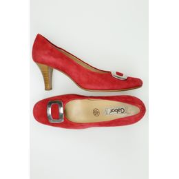 Gabor Damen Pumps, rot, Gr. 37