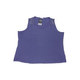 Ulla Popken Damen Top, blau, Gr. 50