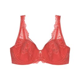 Triumph - Gefütterter Bügel-BH - Orange 75B - Wild Peony Florale - Unterwäsche für Frauen