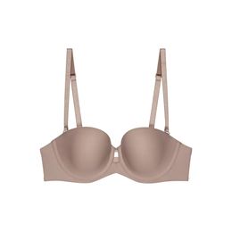 Triumph - Gefütterter Bügel-BH mit abnehmbaren Trägern - Rose Brown 085 - Pure Micro - Unterwäsche für Frauen