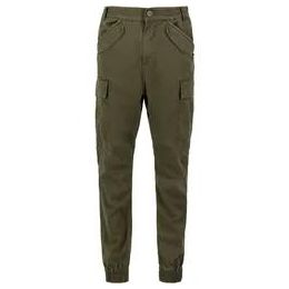 Cargohose Alpha Industries "Alpha Industries Men - Pants Airman Pant" Gr. 36, Normalgrößen, schwarz (black olive) Herren Hosen