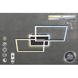 LED Deckenleuchte Briloner Leuchten "FRAME" Lampen neutral, nicht definiert