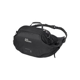 Bauchtasche Jack Wolfskin "VELO TRAIL" Taschen Gr. ONE SIZE, schwarz (flash-black)