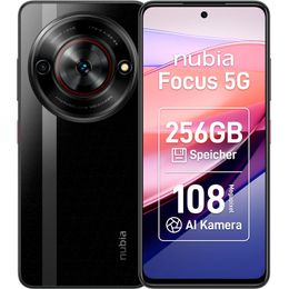 NUBIA Smartphone "Focus 5G" Mobiltelefone Gr. 256 GB, schwarz