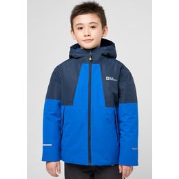 Outdoorjacke Jack Wolfskin "ACTAMIC 2L INS JACKET K" Gr. 140, blau (crisp, cobalt) Kinder Jacken