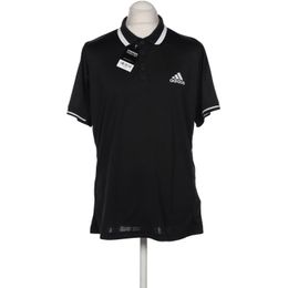 Adidas Herren Poloshirt, schwarz, Gr. 52