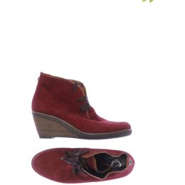 Donna Carolina Damen Stiefelette, rot, Gr. 38.5