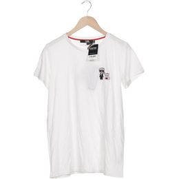 K by KARL LAGERFELD Karl by Karl Lagerfeld Damen T-Shirt, weiß, Gr. 44