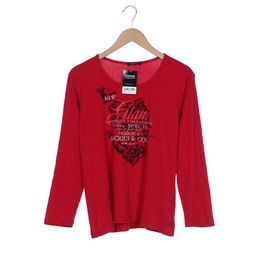 Via Appia Due Damen Langarmshirt, rot, Gr. 42