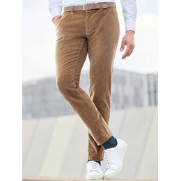 Feincord-Hose Brax Feel Good braun