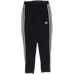 Adidas Damen Stoffhose, schwarz, Gr. 152