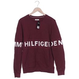 Hilfiger Denim Herren Sweatshirt, bordeaux, Gr. 48