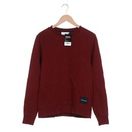 Calvin Klein Herren Sweatshirt, bordeaux, Gr. 48