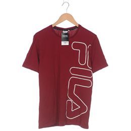 Fila Herren T-Shirt, bordeaux, Gr. 48