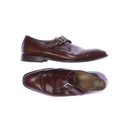 Massimo Dutti Herren Halbschuh, braun, Gr. 46