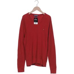 Tommy Hilfiger Herren Pullover, rot, Gr. 48