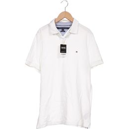 Tommy Hilfiger Herren Poloshirt, weiß, Gr. 48