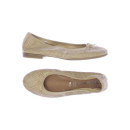 Tamaris Damen Ballerinas, beige, Gr. 37