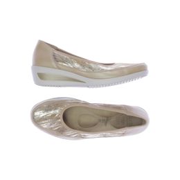 Ara Damen Ballerinas, beige, Gr. 3.5